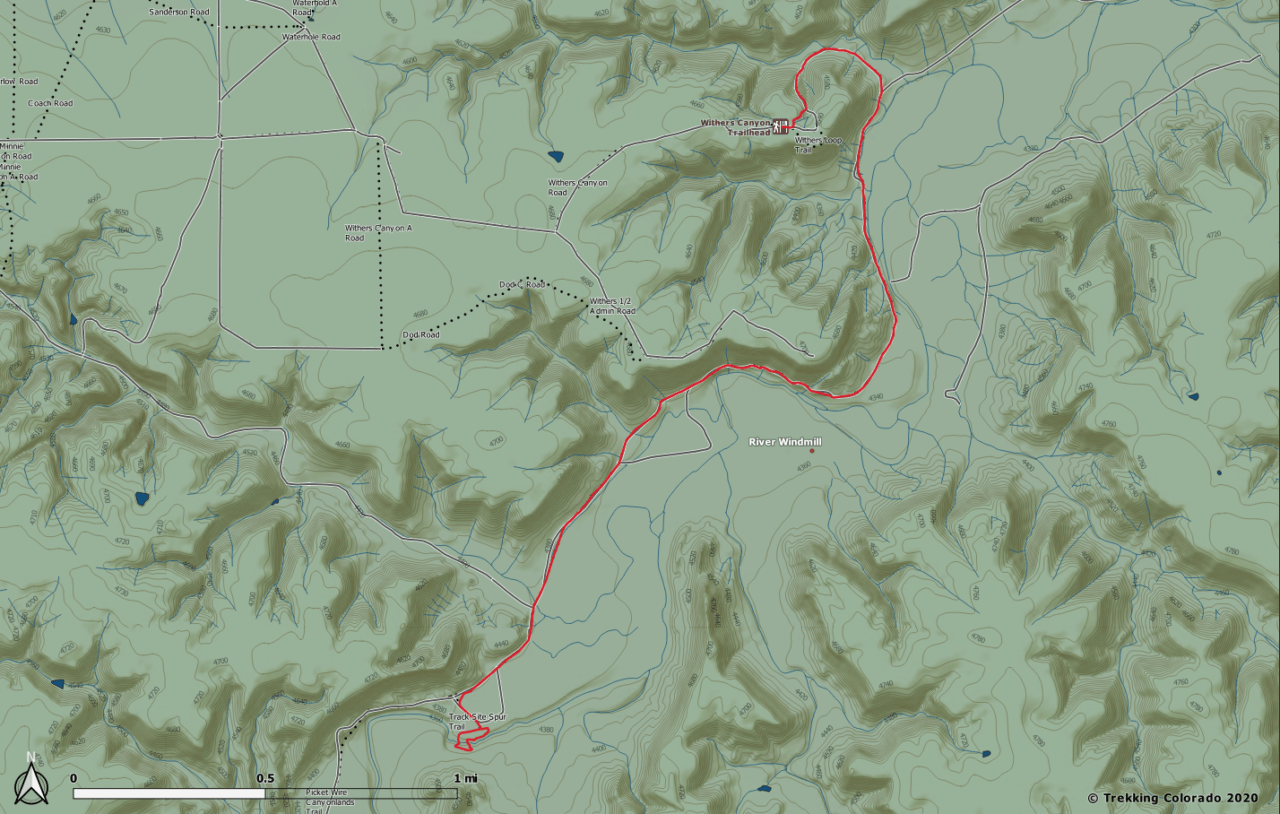 Picket Wire is home to the largest dinosaur track site in North America