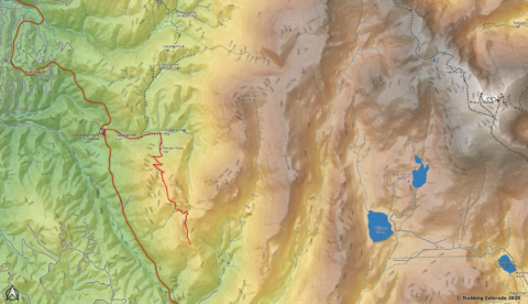 Pancake Rocks (11,060'), Front Range - Trekking Colorado